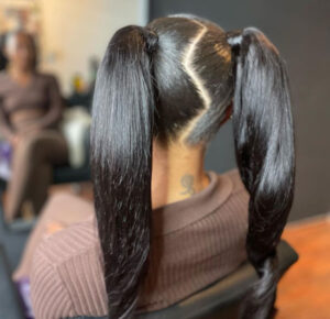 16 Super Adorable Two Ponytail Hairstyles for Trendy Ladies