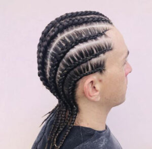 20 White Men’s Braids To Freshen Up Your Appearance