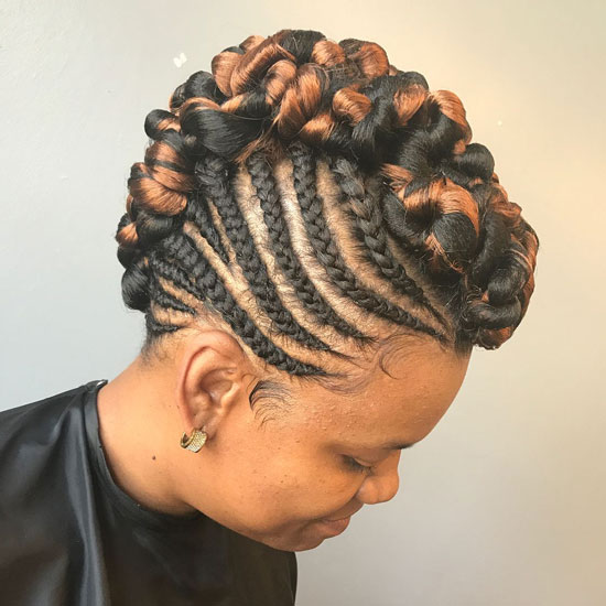 Braided Mohawk